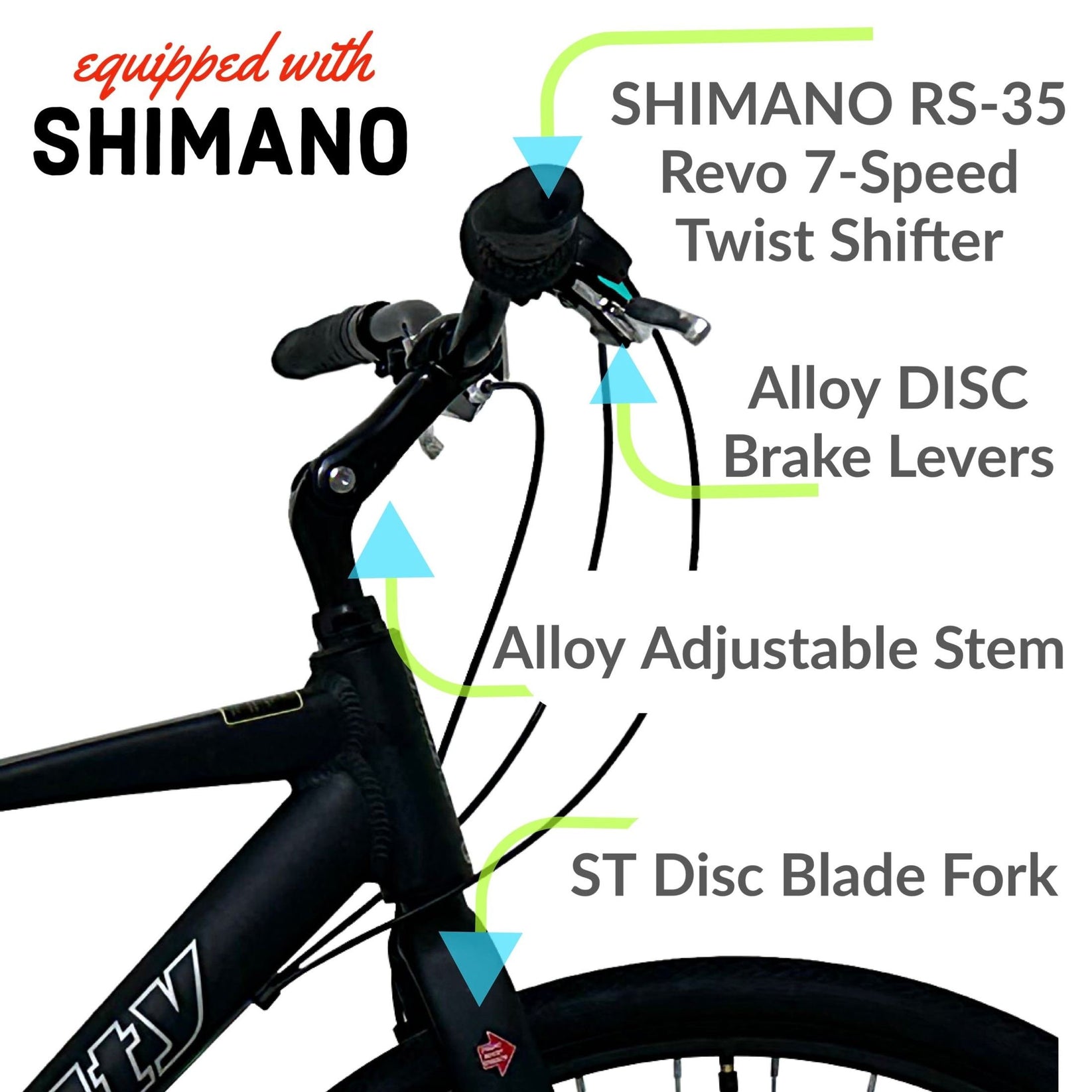 2025 Infinity Step Over Unisex BOSS.three City Hybrid 700c 7-Speed Dua ...