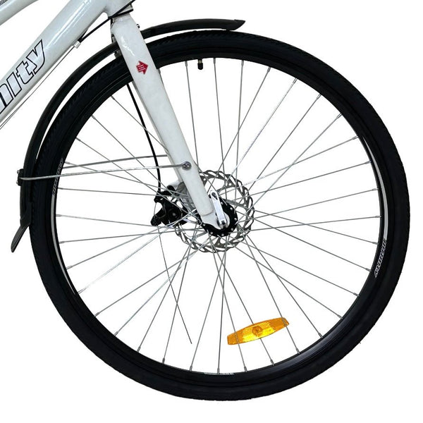 2025 Infinity LADIES Step Thru BOSS.three 7-Speed Dual Disc 700c Comfo ...