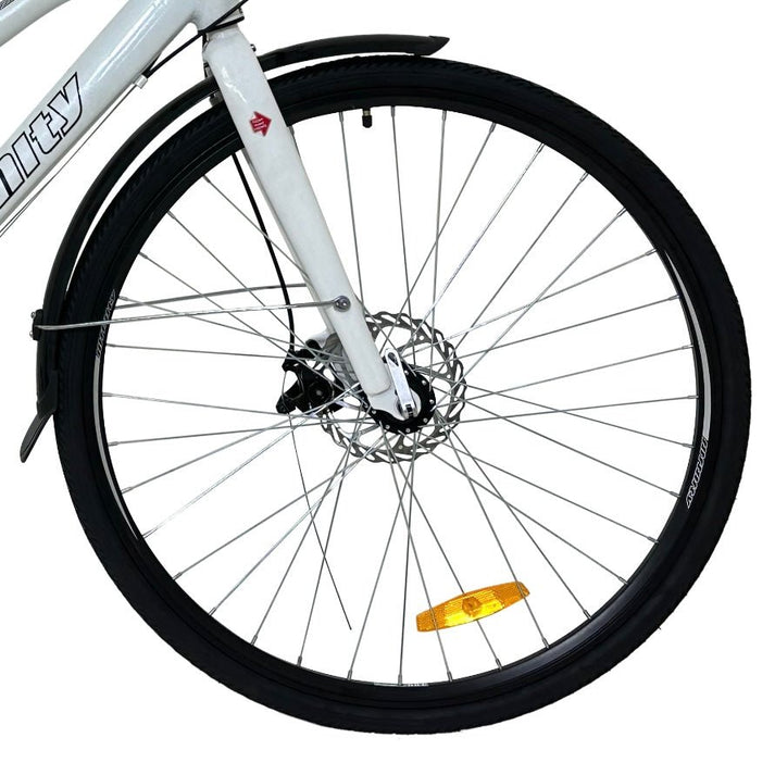 2025 Infinity LADIES Step Thru BOSS.three 7-Speed Dual Disc 700c Comfo ...