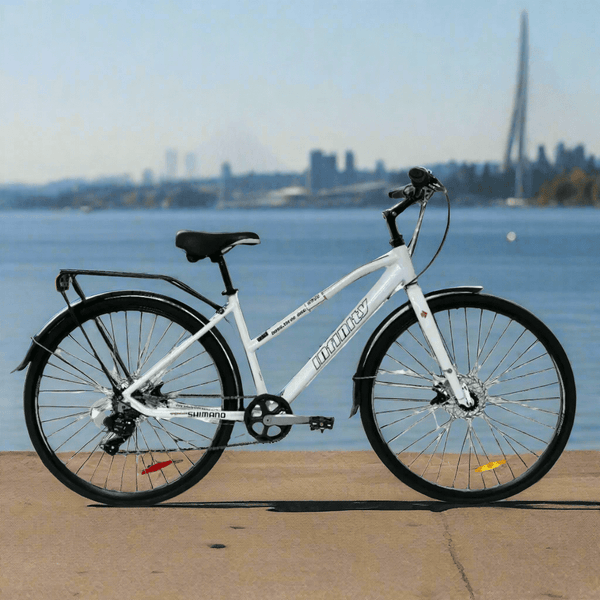 2025 Infinity LADIES Step Thru BOSS.three 7-Speed Dual Disc 700c Comfo ...