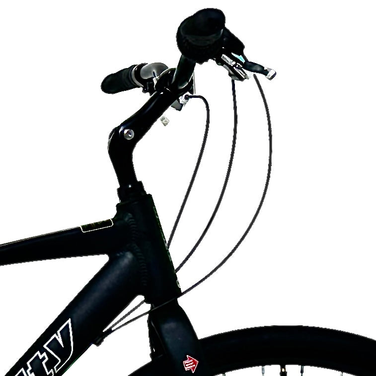 2025 Infinity Step Over Unisex BOSS.three City Hybrid 700c 7-Speed Dua ...