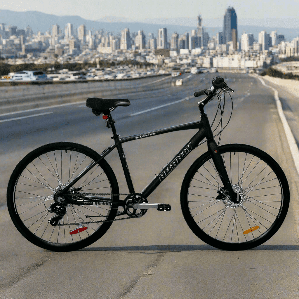 2025 Infinity Step Over Unisex BOSS.three City Hybrid 700c 7-Speed Dua ...